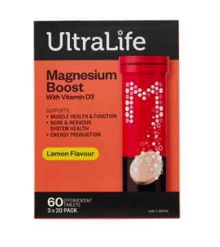 Ultra Life Effervescent Magnesium Lemon Tablets | 60 pack is not halal ...