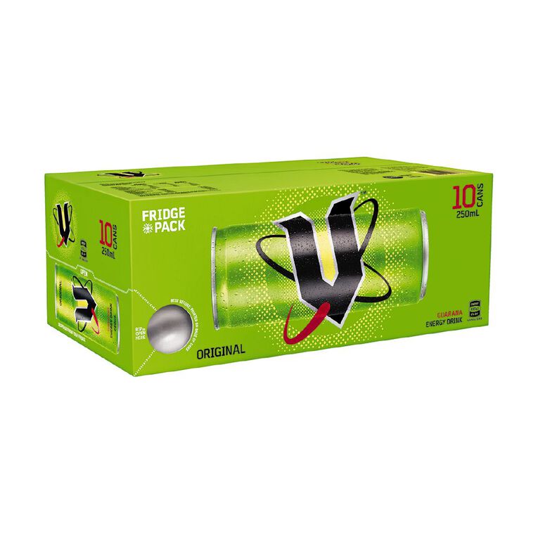 V Energy Drink Original 250ml 10 Pack is Halal, Install Mustakshif