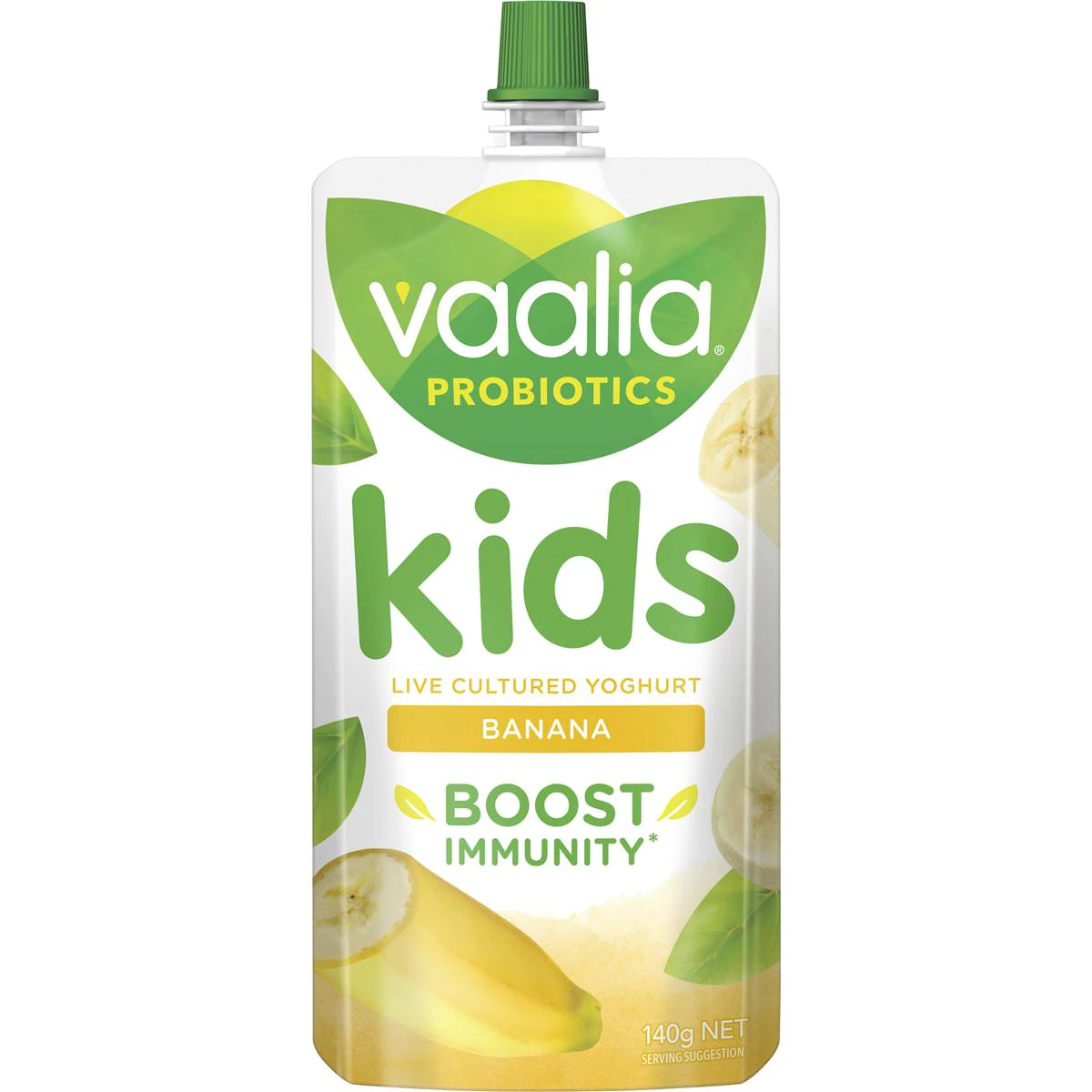 Vaalia Kids Probiotic Yoghurt Pouch Banana 140g is Halal, Install ...