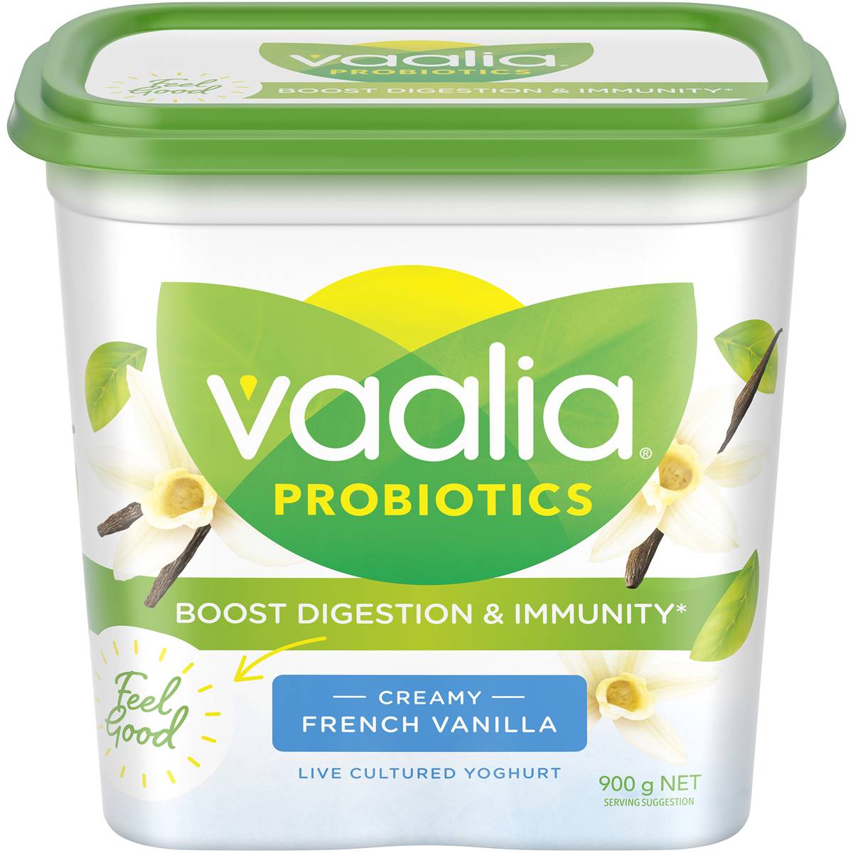 Vaalia Probiotic Yoghurt French Vanilla 900g is Halal, Install Mustakshif