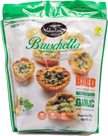 Valentina Bruschetta Toasted Bread With Garlic And Parsley 150 g is ...