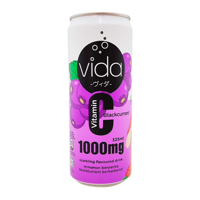VIDA Vitamin C Blackcurrant Sparkling Drink 325ml is not Halal, Install ...