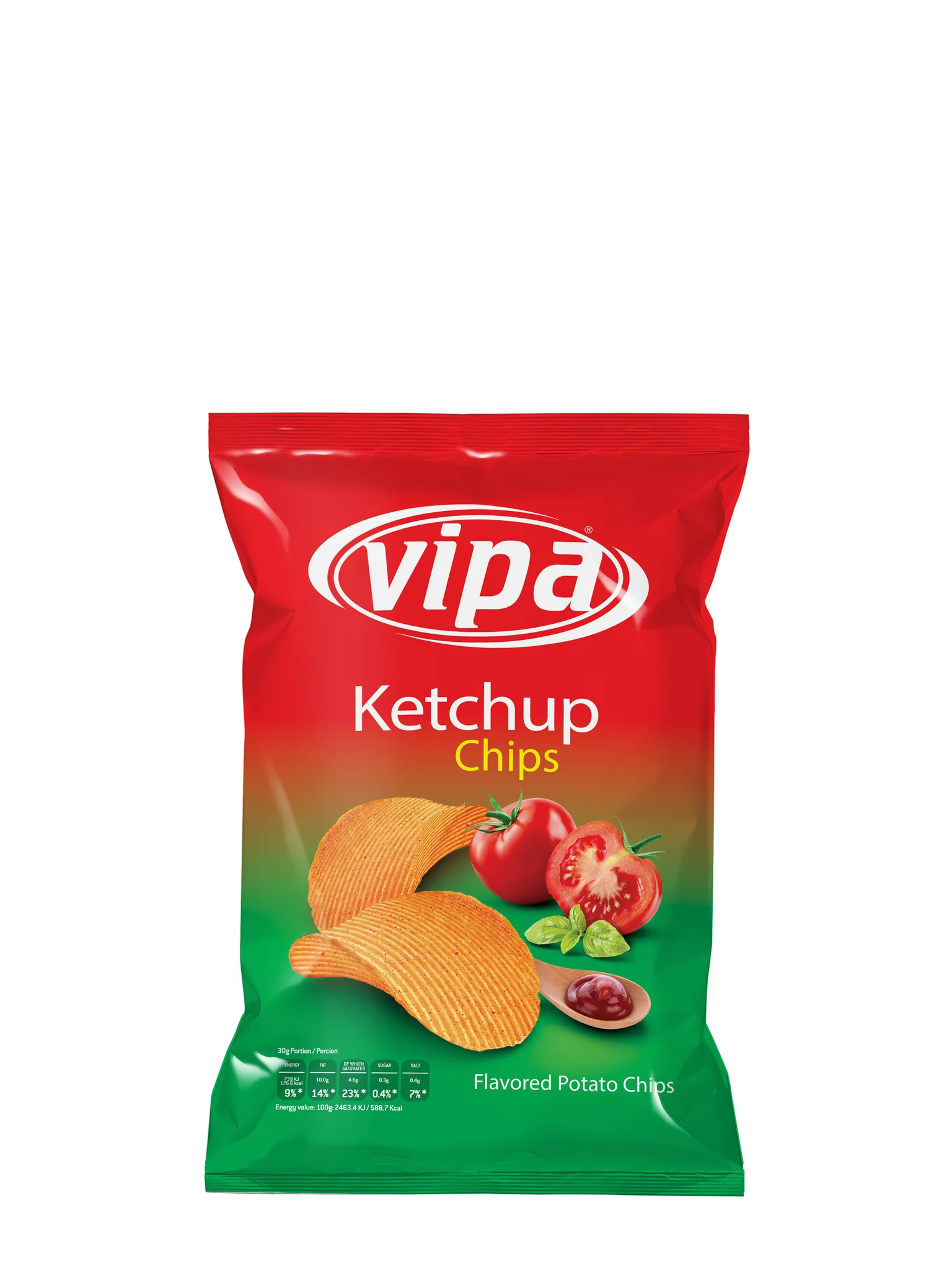 Check Halal status of Vipa ketchup chips 100 g, Install Mustakshif