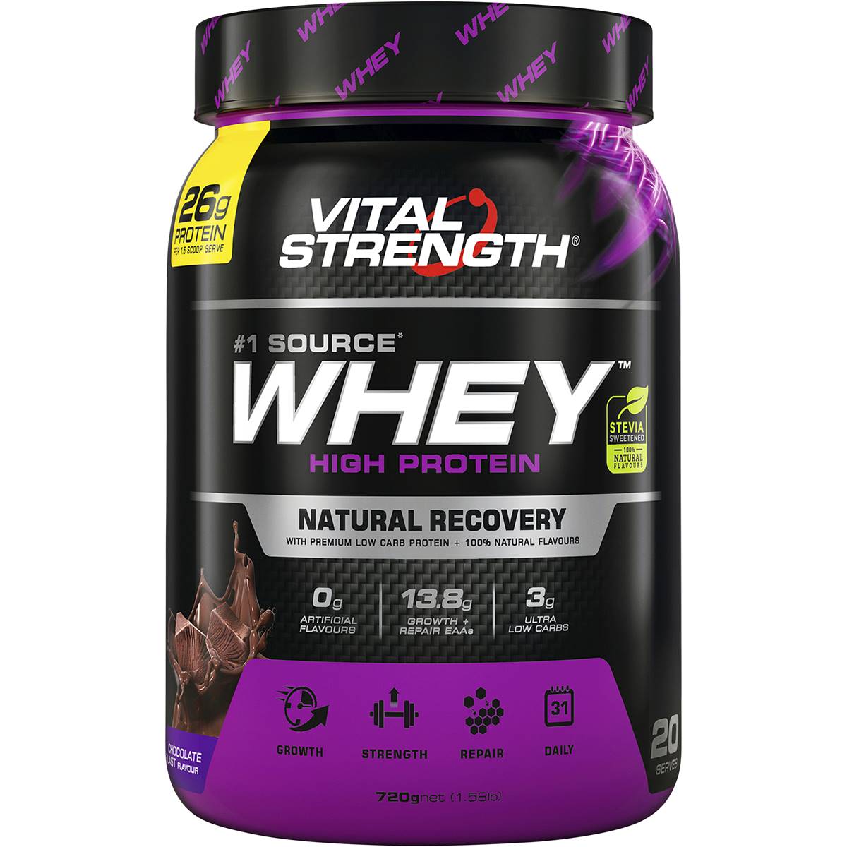 Vital Strength Lean Whey High Protein Powder Chocolate 720g is not ...