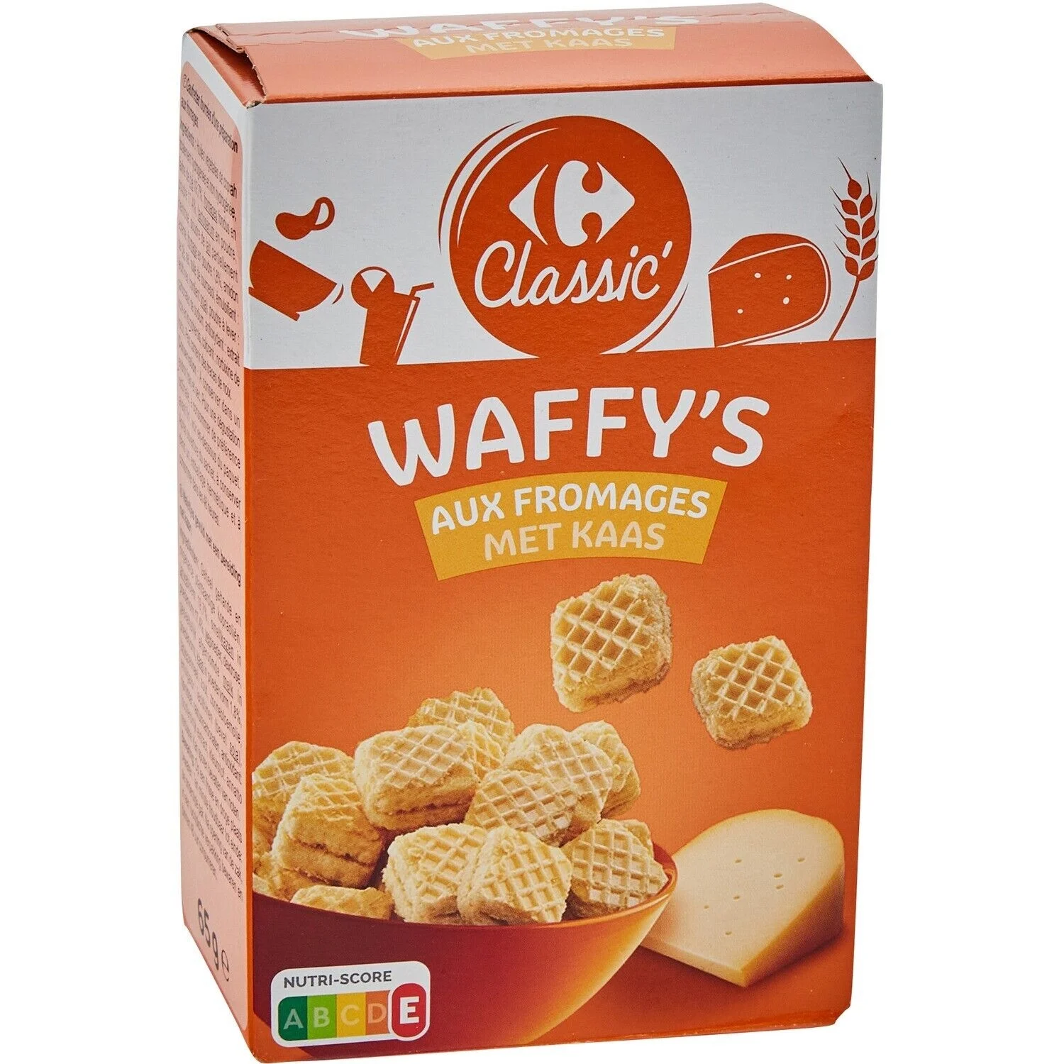 Carrefour Classic' Cheese Wafer Aperitif Biscuits 65g is not Halal ...