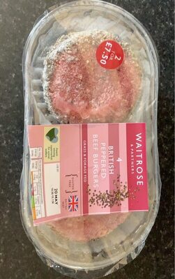 Check Halal status of Waitrose British peppered beef burgers, Install ...