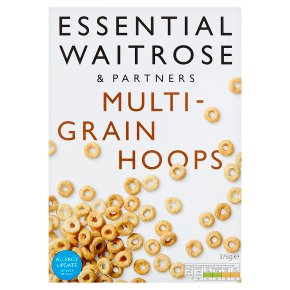 Essential Waitrose Multigrain Hoops 375g is halal suitable | Halal Check