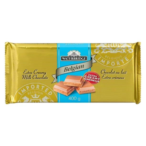 Waterbridge Belgian Extra Creamy Milk Chocolate, 400 g is Halal ...