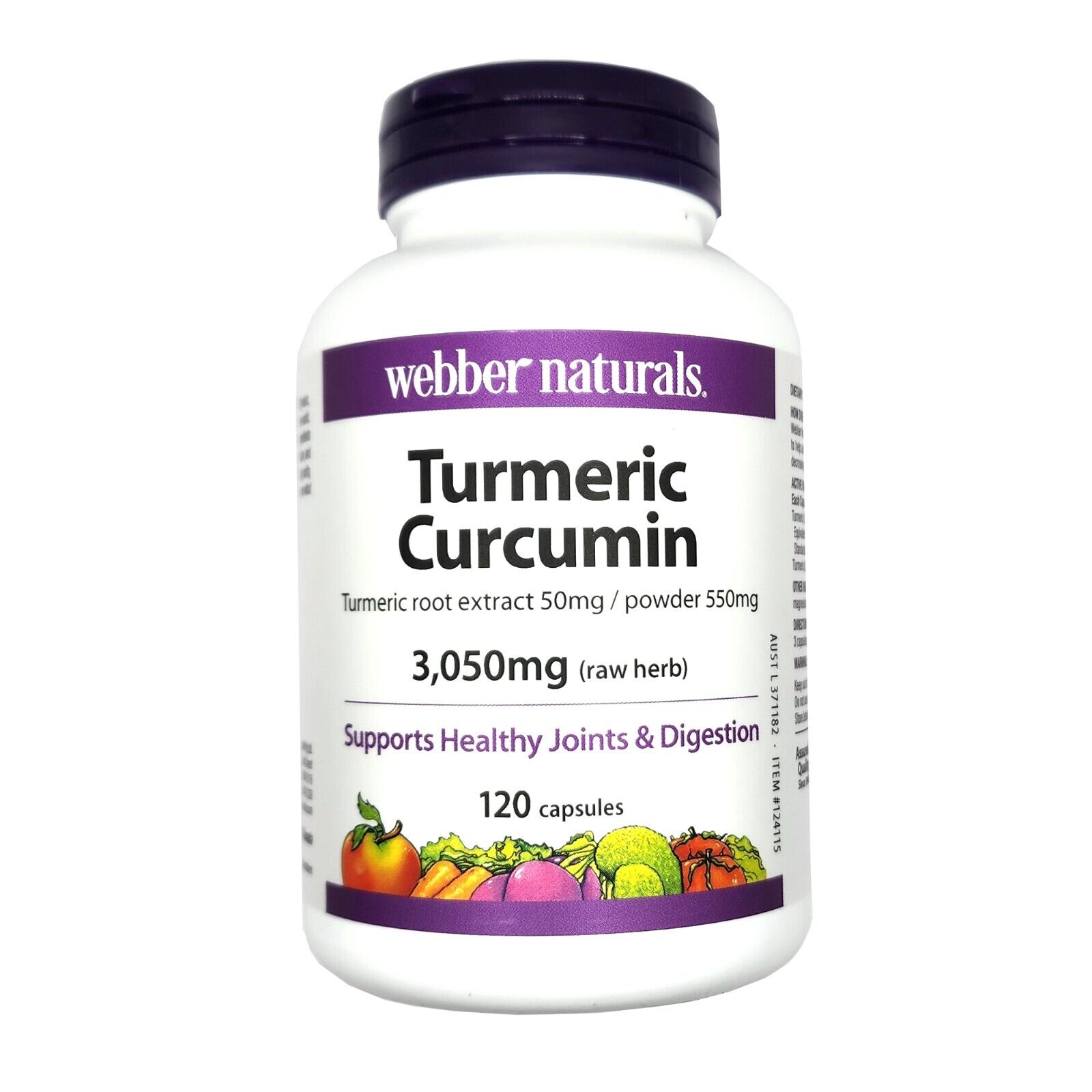 Check Halal status of Webber Naturals Turmeric Curcumin 3050mg Supports ...