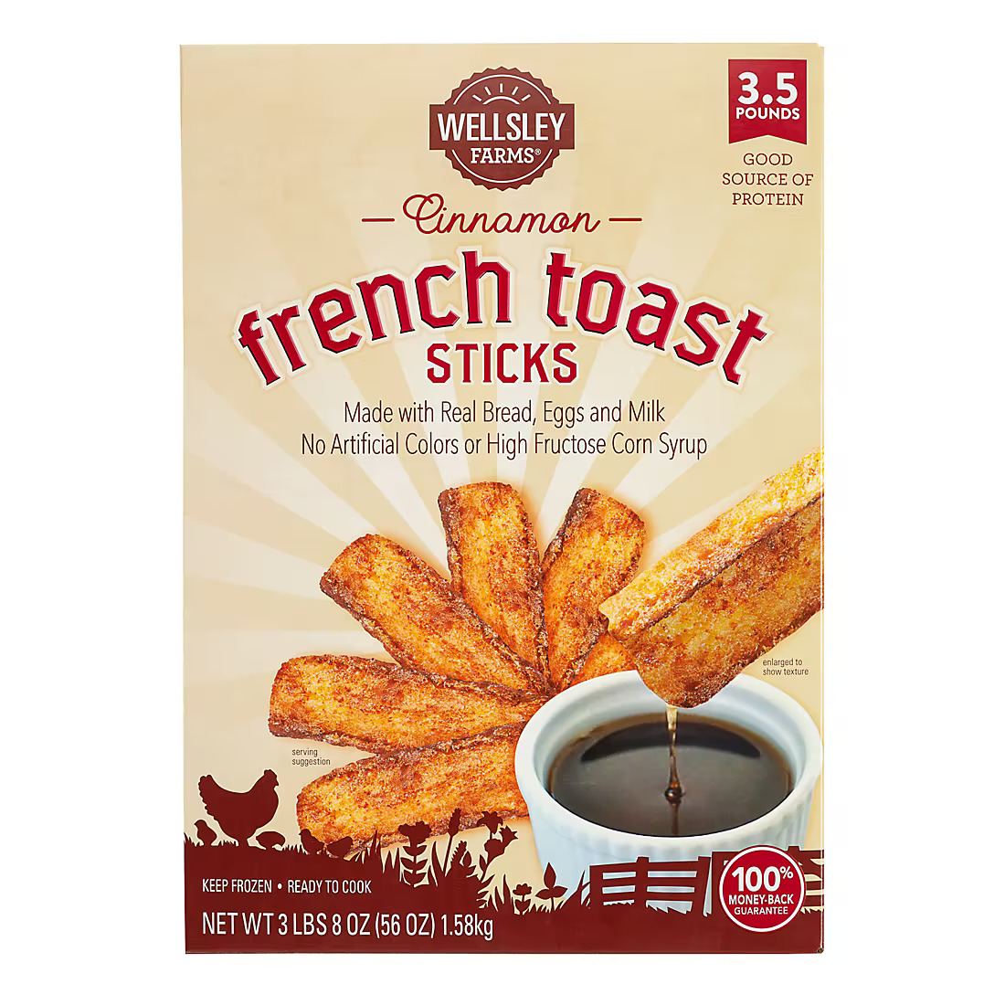 Check Halal status of Wellsley Farms Cinnamon French Toast Sticks, 3.5 ...