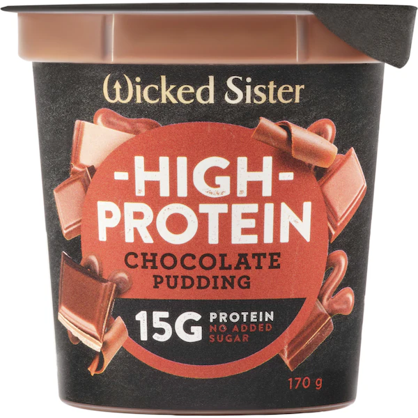 Wicked Sister High Protein Chocolate Pudding 170g is Halal, Install ...