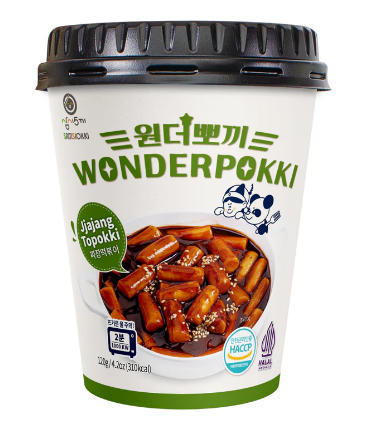 Wonder Pokki WONDER BUCK Jjajang Topokki 120g is not Halal, Install ...