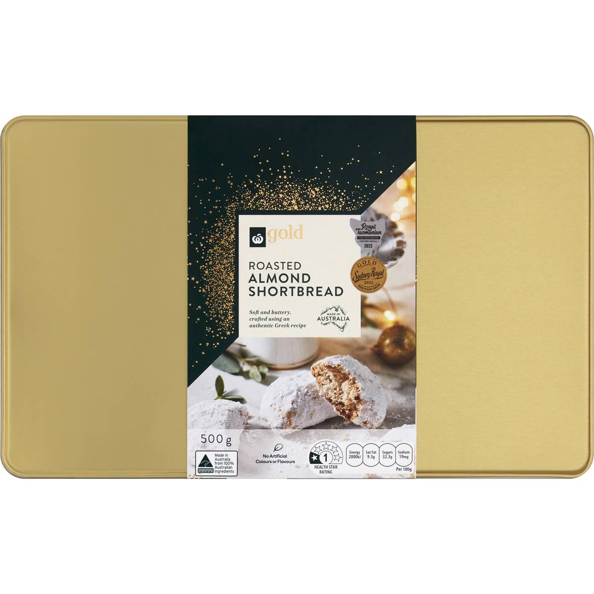 Woolworths Gold Roasted Almond Shortbread 500g is Halal, Install Mustakshif