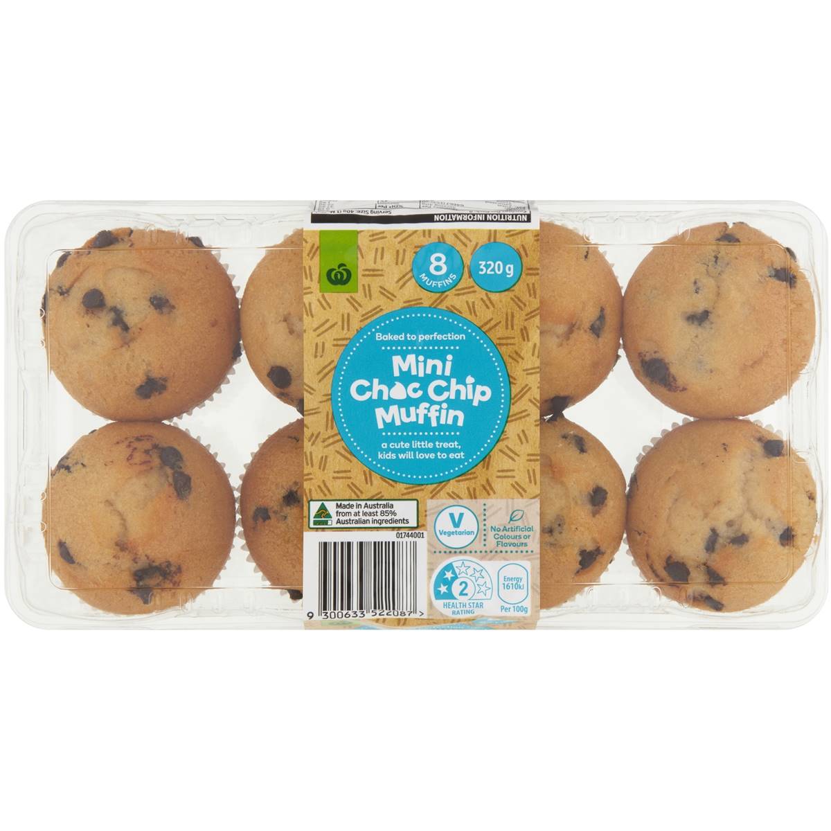 Check Halal status of Woolworths Mini Choc Chip Muffin 8 Pack, Install ...