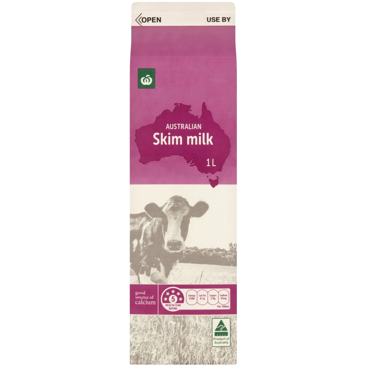 Woolworths Skim Milk 1l is halal suitable | Halal Check