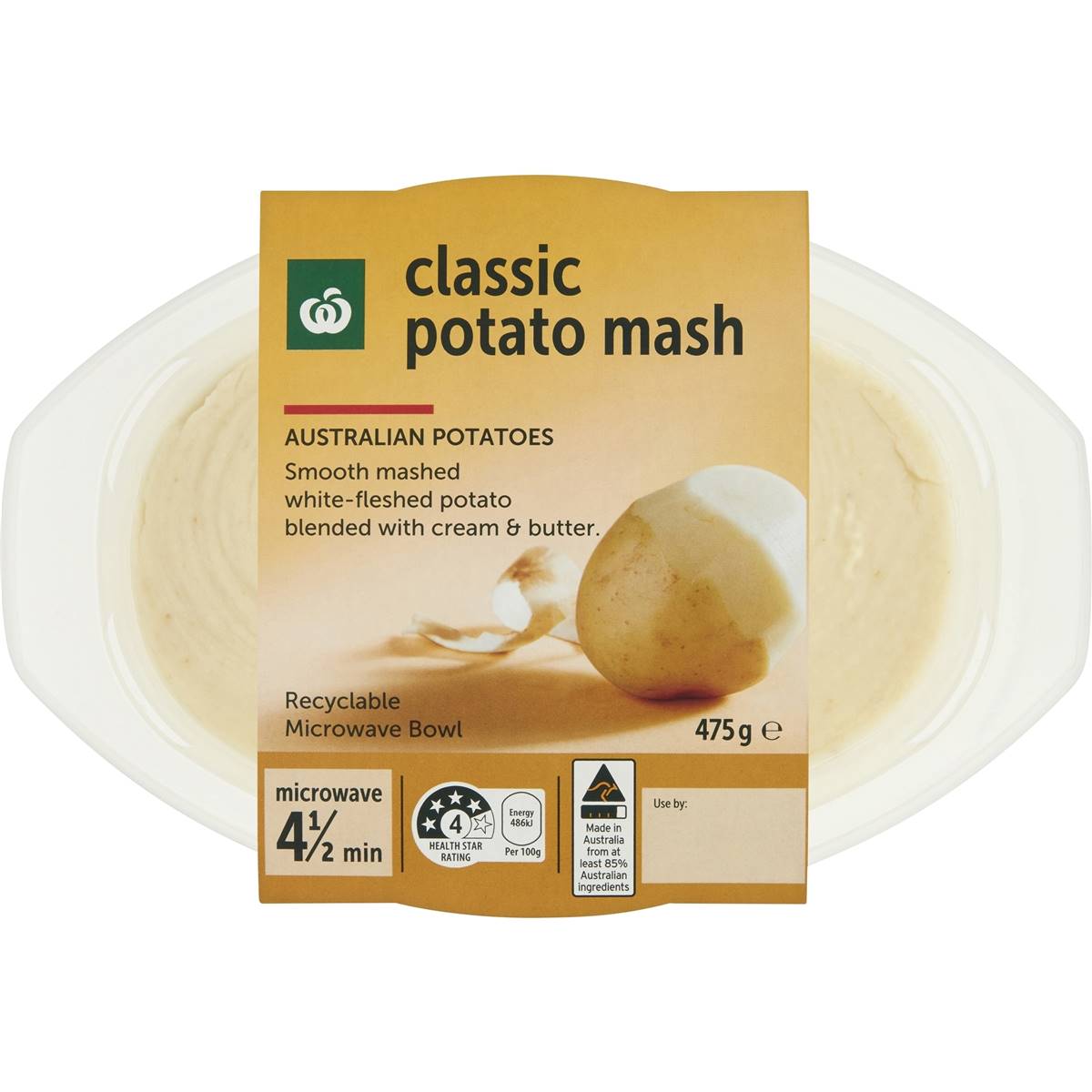 Woolworths Classic Potato Mash 475g is halal suitable | Halal Check