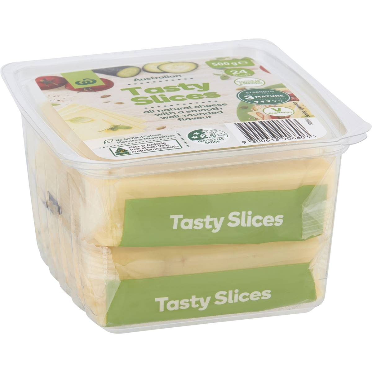 Woolworths Tasty Cheese Slices 500g is halal suitable | Halal Check