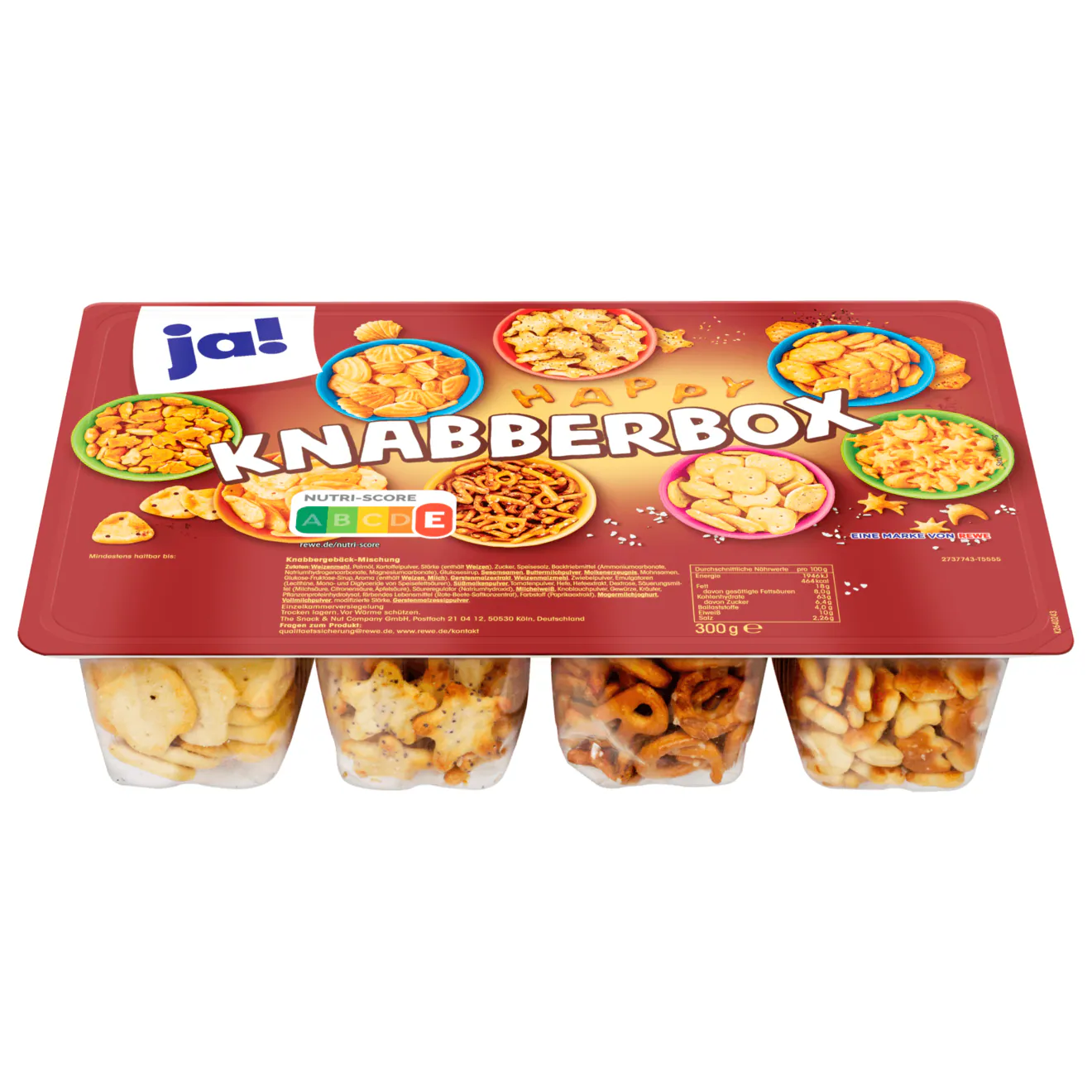 Check Halal status of Yes! Snack box 300g Snack mix, Install Mustakshif