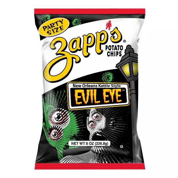 Zapp's New Orleans Kettle Style Evil Eye Potato Chips - 8oz is Halal ...